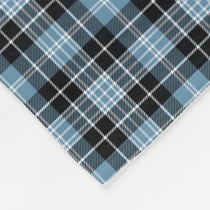 Clark Family Tartan Plaid Pattern Fleece Blanket | Zazzle.com
