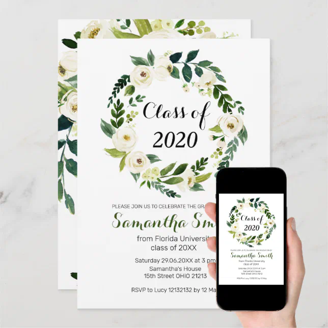 Class 2020 Graduation Invitation | Zazzle