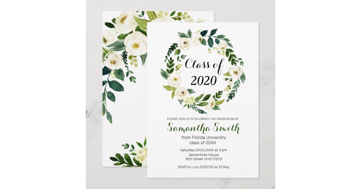 Class 2020 Graduation Invitation | Zazzle