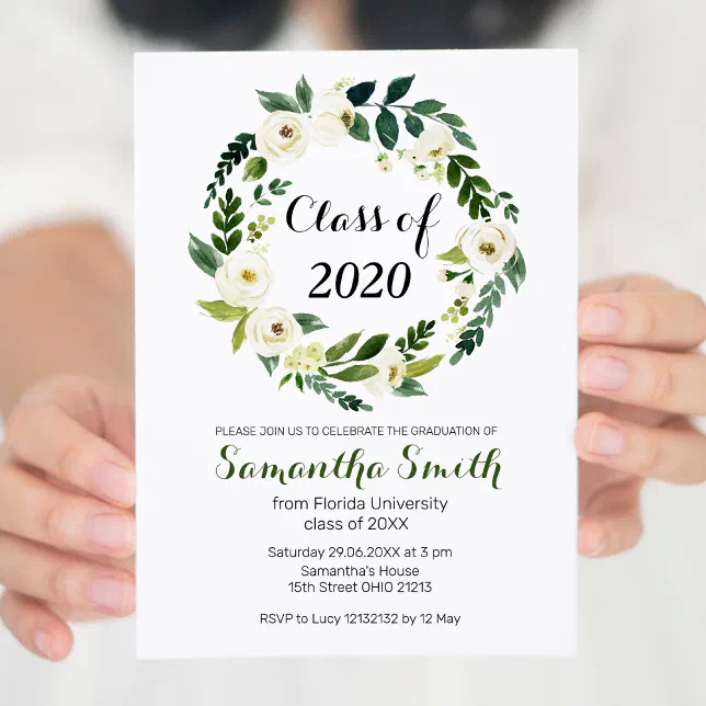 Class 2020 Graduation Invitation | Zazzle