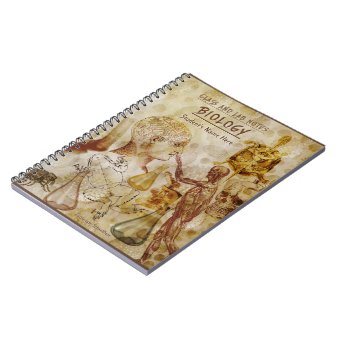 Class and Lab Notes - Biology (Personalized) Notebook | Zazzle