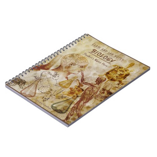 Class and Lab Notes - Biology (Personalized) Notebook | Zazzle