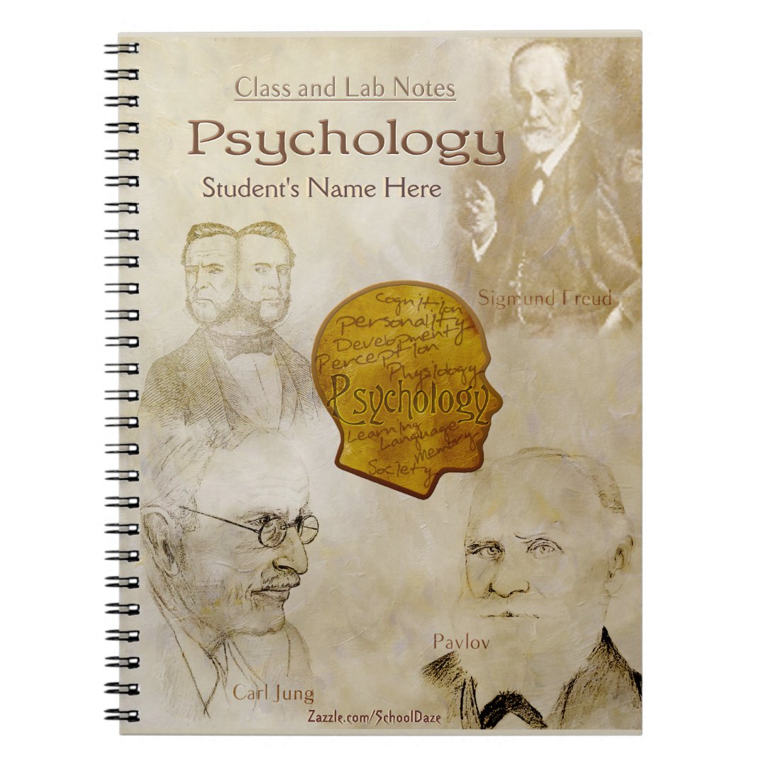Class and Lab Notes - Psychology (Personalized) Notebook | Zazzle