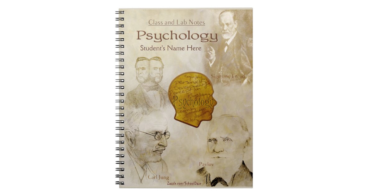 Class and Lab Notes - Psychology (Personalized) Notebook | Zazzle