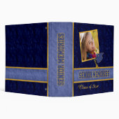 Class Graduation Senior Memories Binder | Zazzle