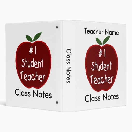 Class Notes for Student Teacher Binder | Zazzle