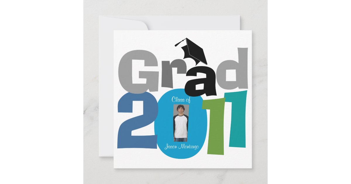Class Of 2011 Graduation Invitation CAP180 | Zazzle