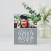 Class of 2012 Graduation Announcement Postcard | Zazzle