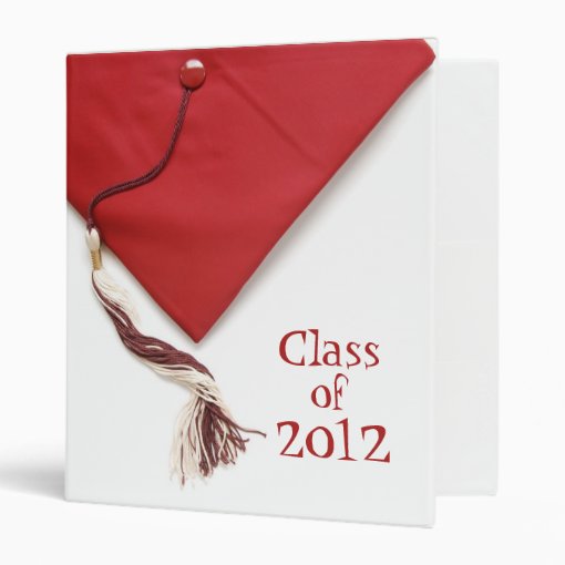 Class of 2012 Graduation Cap 1" Photo Album Binder | Zazzle