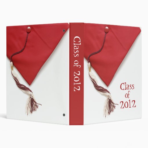 Class of 2012 Graduation Cap 1" Photo Album Binder | Zazzle