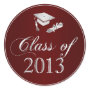 Class of 2013 Graduation Cap & Diploma Seals | Zazzle