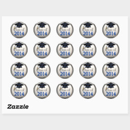 Class Of 2014 Graduation Stickers | Zazzle