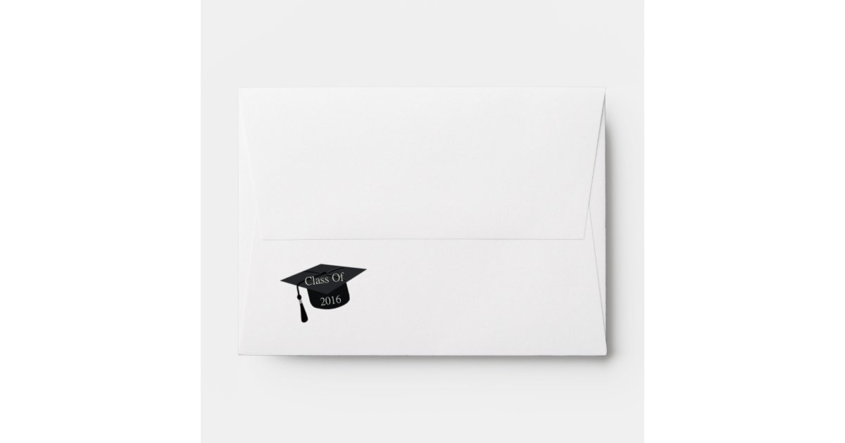 Class Of 2016 Graduation Cap Envelope | Zazzle