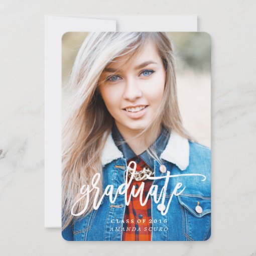 CLASS OF 2016 GRADUATION Graduation Invitation | Zazzle