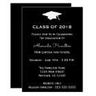 Black Grad Cap Graduation Party Invitation | Zazzle.com