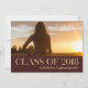 Class of 2018 Graduation Party Two Photo Card | Zazzle