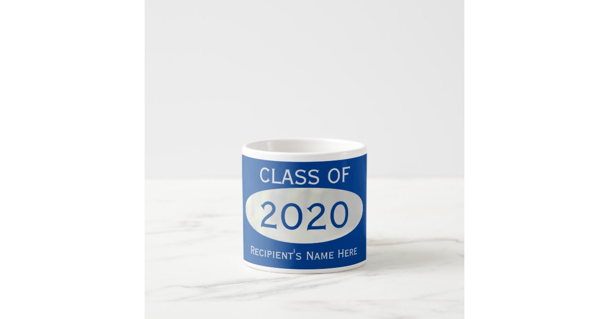 Class of 2020 Blue Spring Break by Janz Espresso Cup | Zazzle