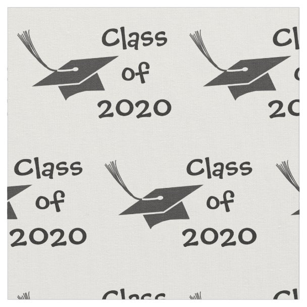 Class of 2020 Graduation Cap Diploma Fabric | Zazzle.com