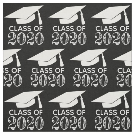Class of 2020 Graduation Cap Diploma Fabric | Zazzle