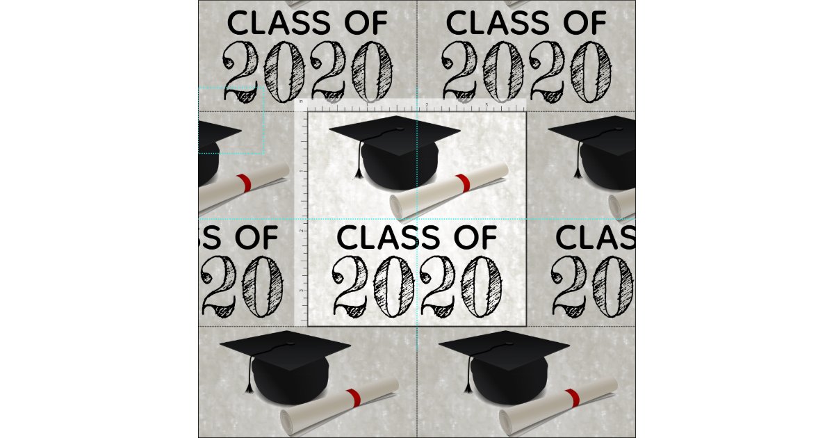 Class of 2020 Graduation Cap Diploma Fabric | Zazzle