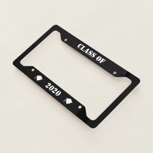 Class Of 2020 Graduation License Frame | Zazzle