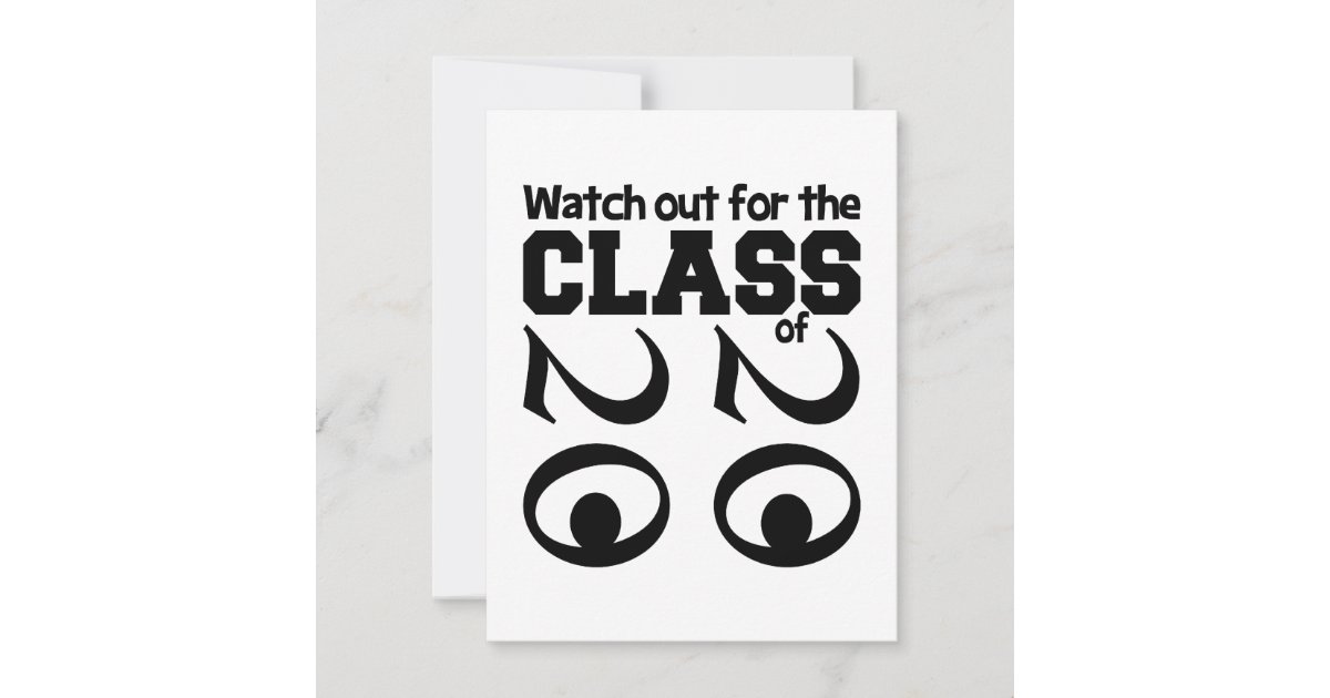 CLASS OF 2020 invitation, customizable Invitation | Zazzle