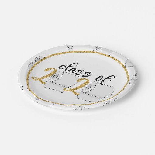 Class of 2020 Paper Plate - Toliet Paper GG | Zazzle