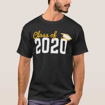 Class of 2020 Senior t shirt | Zazzle