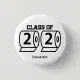 Class of 2020 Toilet Paper Custom Name Graduation Button | Zazzle
