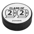 Class of 2020 Toilet Paper Custom Name Graduation Hockey Puck | Zazzle