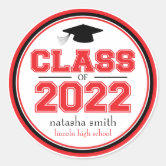 Class Of 2022 Logo Red And Black