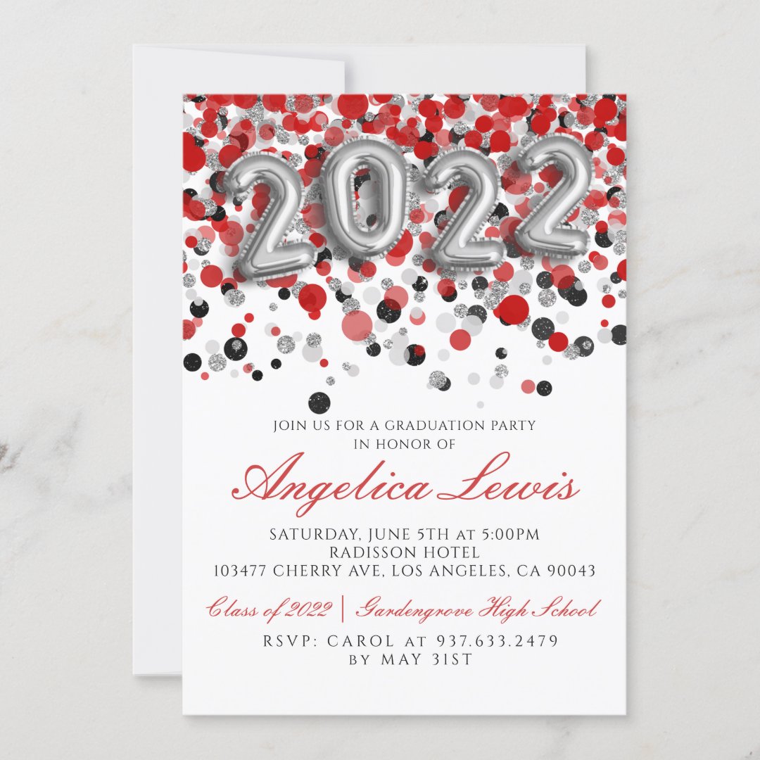 Class of 2022 Graduation Party Invitation | Zazzle