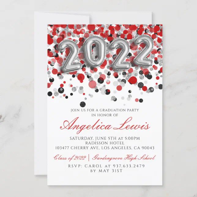 Class of 2022 Graduation Party Invitation | Zazzle