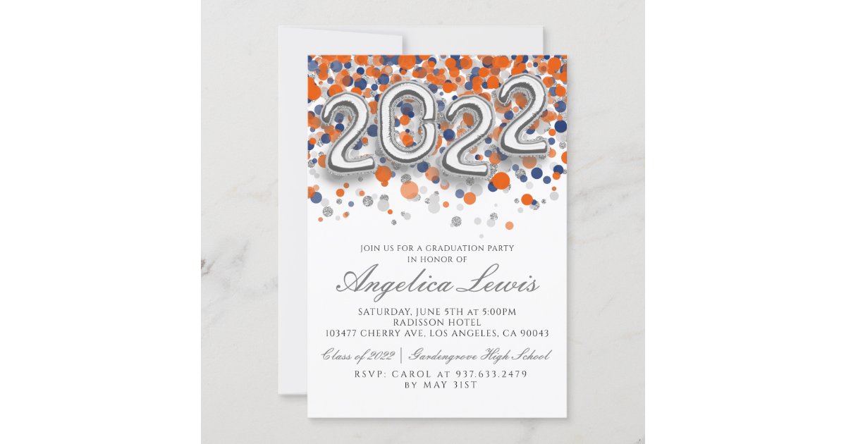 Class of 2022 Graduation Party Invitation | Zazzle