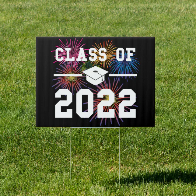Class of 2022 Graduation Sign | Zazzle