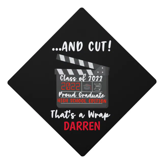Class of 2022 High School Graduation Graduation Cap Topper | Zazzle