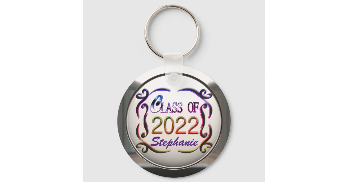 Class of 2022 Keychain | Zazzle