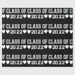Class Of 2022 Wrapping Paper | Zazzle