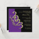 Class of 2023 Grad Purple and Gold Invitation | Zazzle