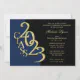 Class of 2023 Graduation Blue and Gold Invitation | Zazzle