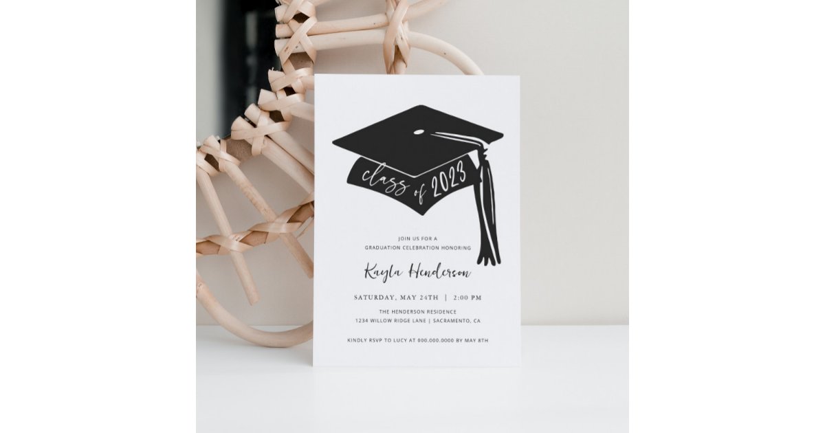 Class of 2023 Graduation Invitation | Zazzle