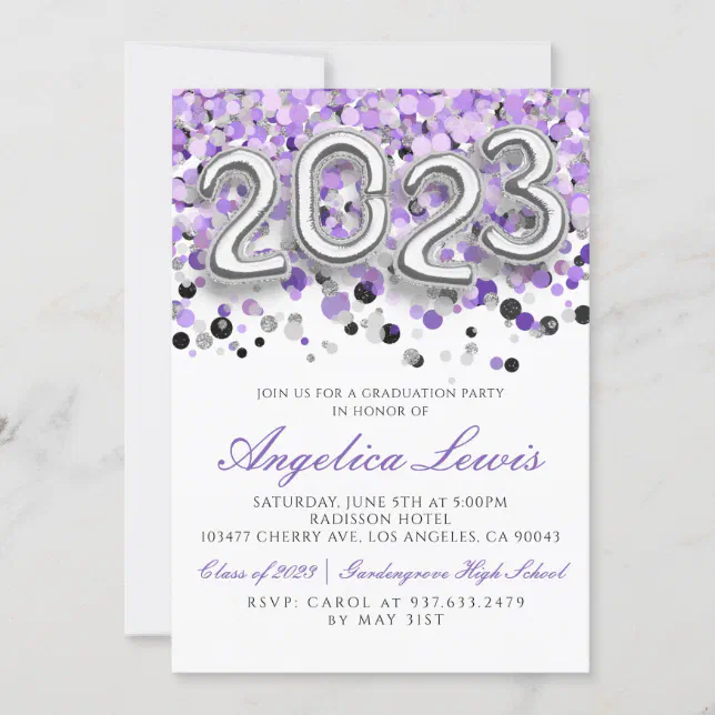 Class of 2023 Graduation Party Invitation | Zazzle