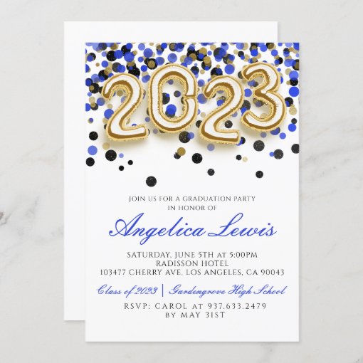 Class of 2023 Graduation Party Invitation | Zazzle