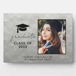 Class Of 2023 Photo Graduation Plaque | Zazzle