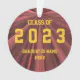 Class of 2023 Red and Gold Ornament by Janz | Zazzle