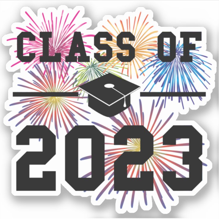 Class Of 2023 Senior Year Sticker | Zazzle
