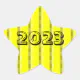 Class of 2023 Yellow Star Sticker by Janz | Zazzle
