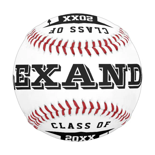 Class of 2025 custom High School graduation gift Baseball | Zazzle