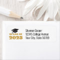 Class of 2025 Gold Graduation Label | Zazzle