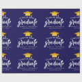 Class of 2025 Graduation Congratulation Grad Party Wrapping Paper | Zazzle